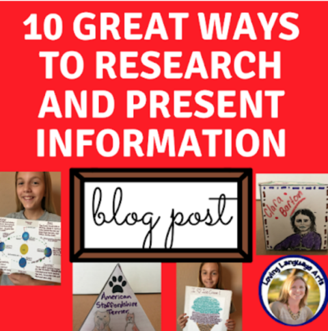 10 Great Ways for Students to Research and Present Information - Loving ...